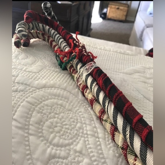 Hand Crafted | Holiday | Handmade Large Candy Canes Set 5 Christmas ...